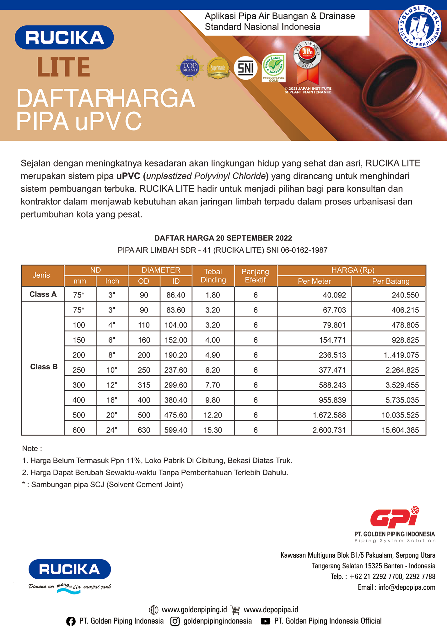 PT. Golden Piping Indonesia